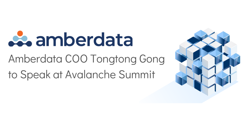Amberdata COO Tongtong Gong to Speak at Avalanche Summit